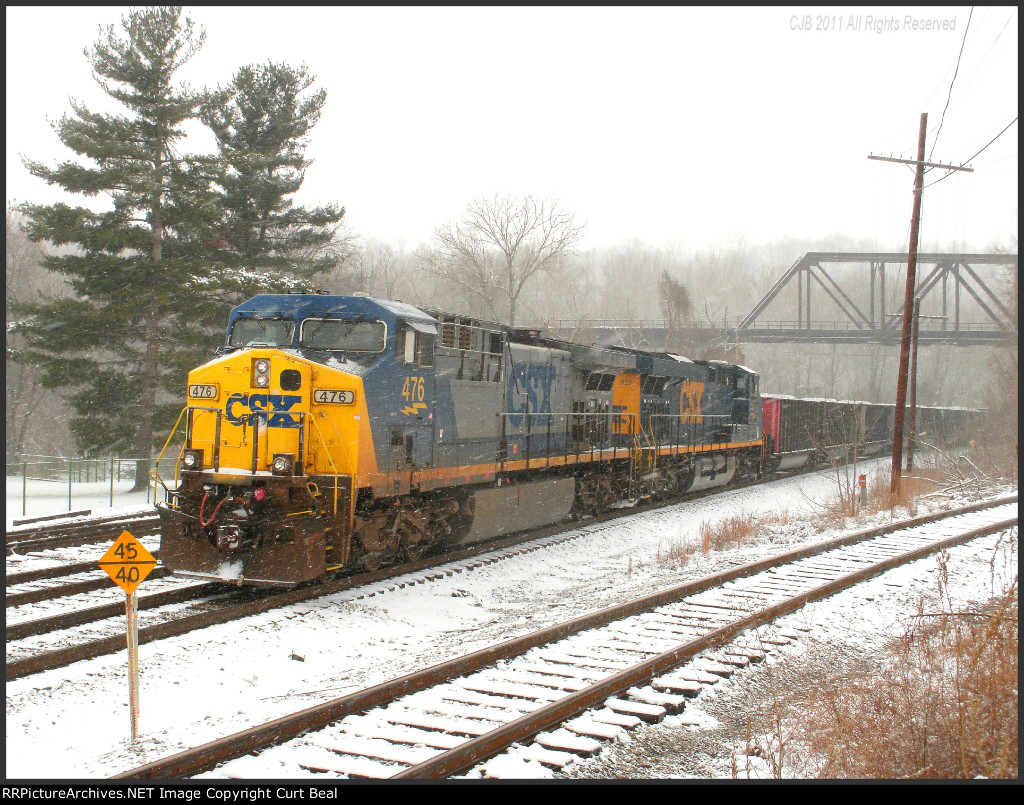 CSX 476, 827